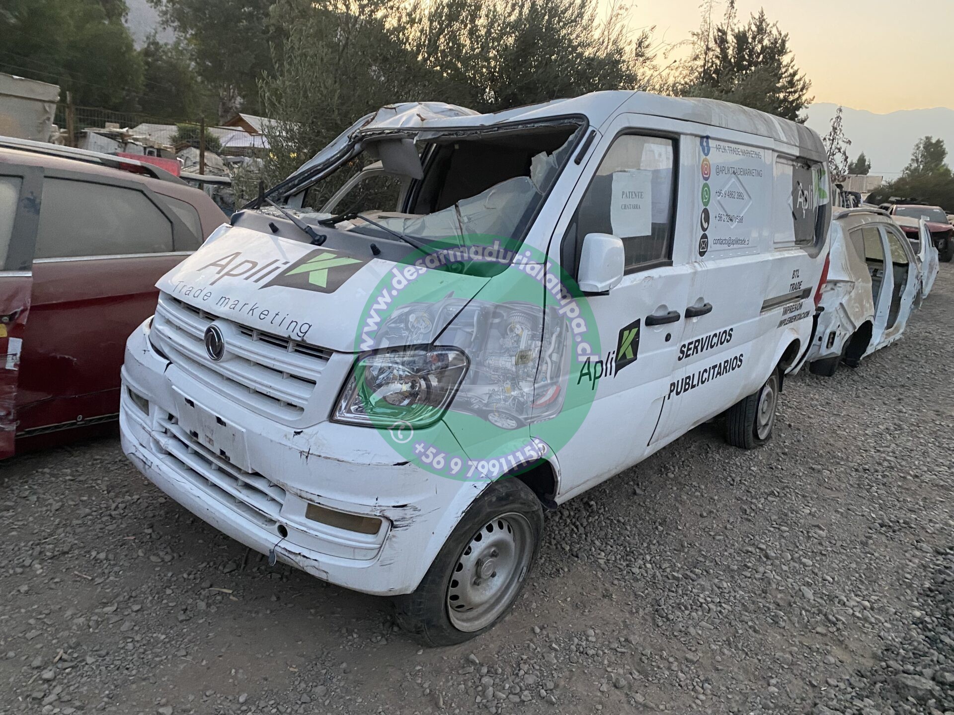 DFSK CARGO VAN 1.2 2020 EN DESARME – Desarmaduria Lampa