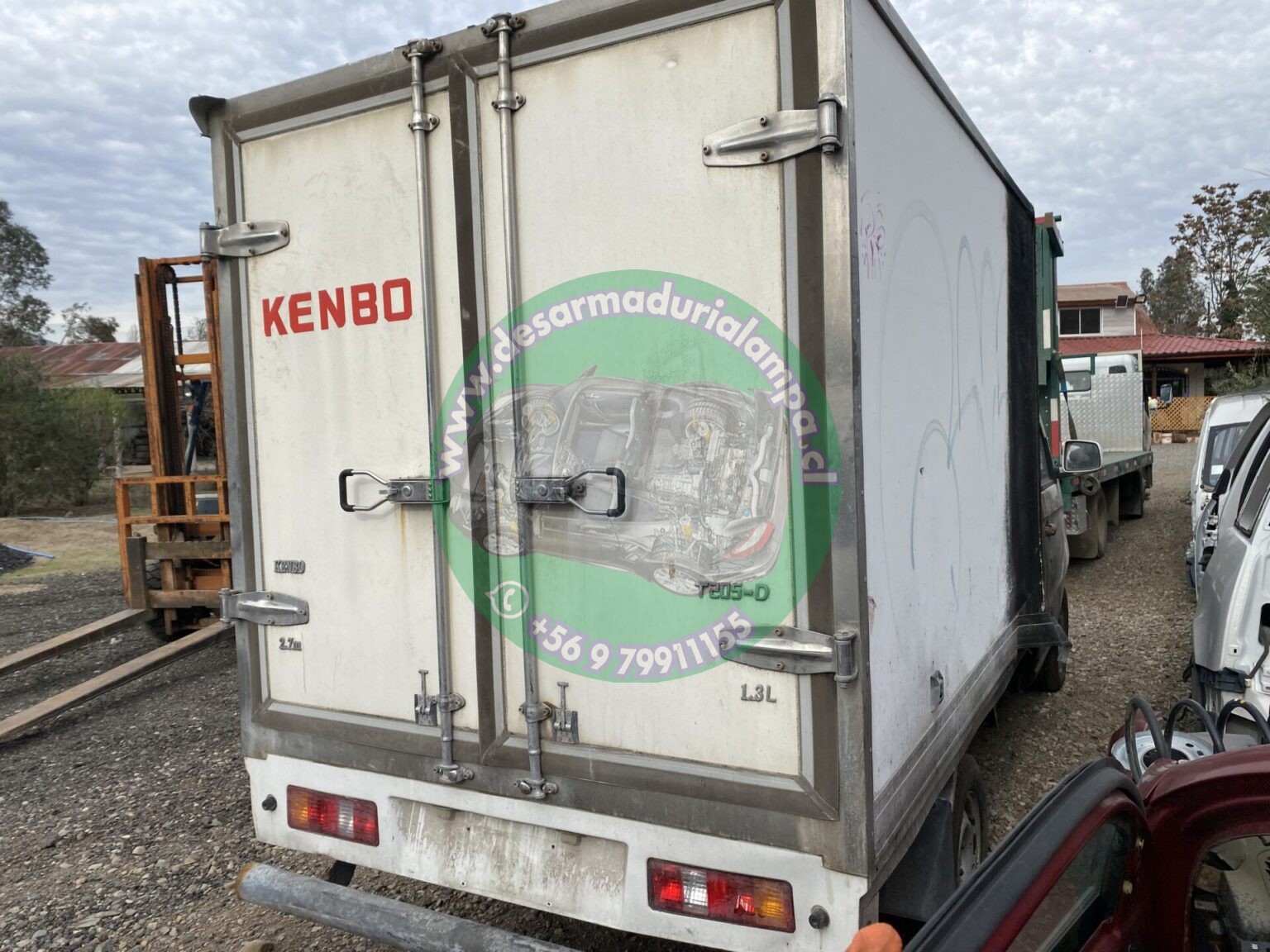 KENBO CARGO BOX 2017 EN DESARME – Desarmaduria Lampa